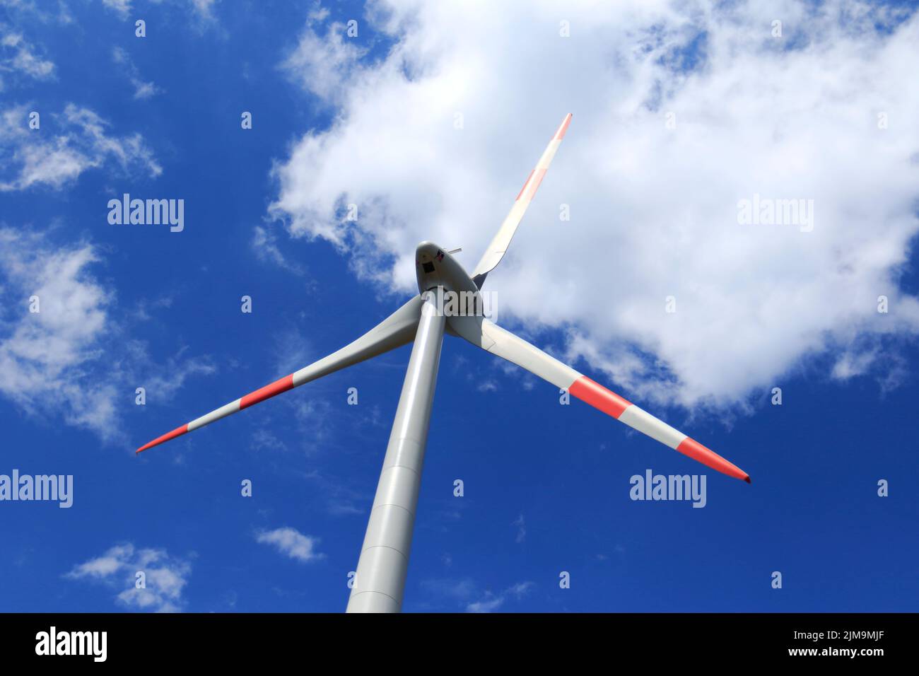 Wind turbine , renewable energy Stock Photo - Alamy