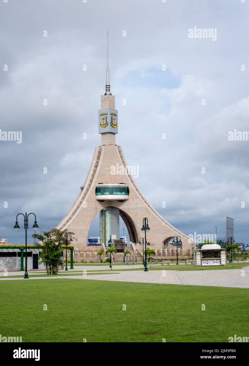Tower of Liberty in Bata EG Equatorial Guinea Stock Photo - Alamy