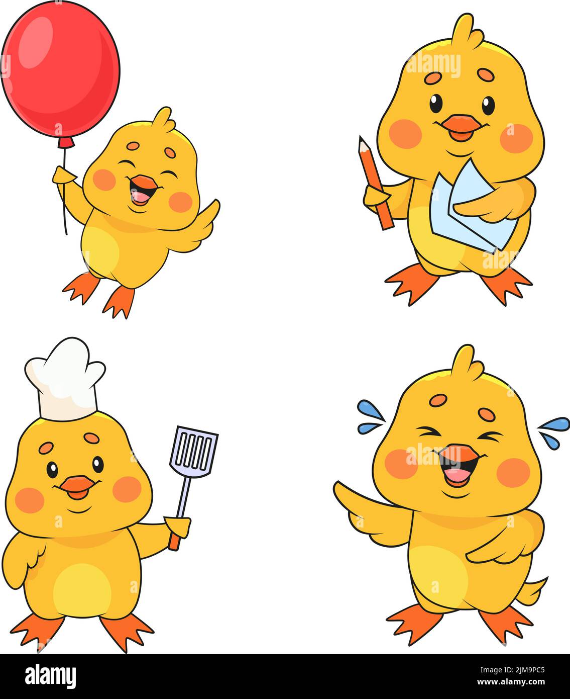 Cartoon chicks hi-res stock photography and images - Alamy