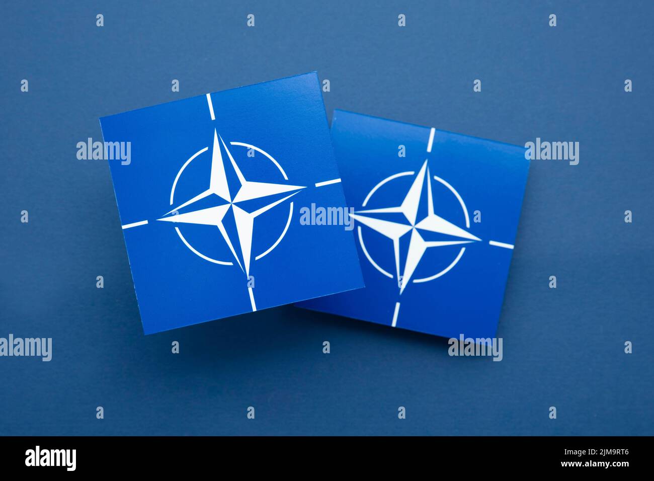 Nato logotype hi-res stock photography and images - Alamy