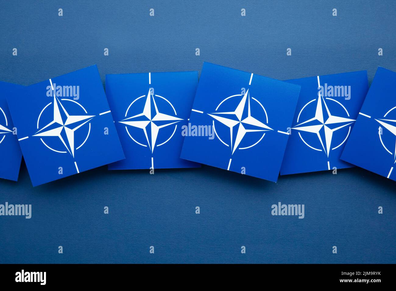 Nato logotype hi-res stock photography and images - Alamy