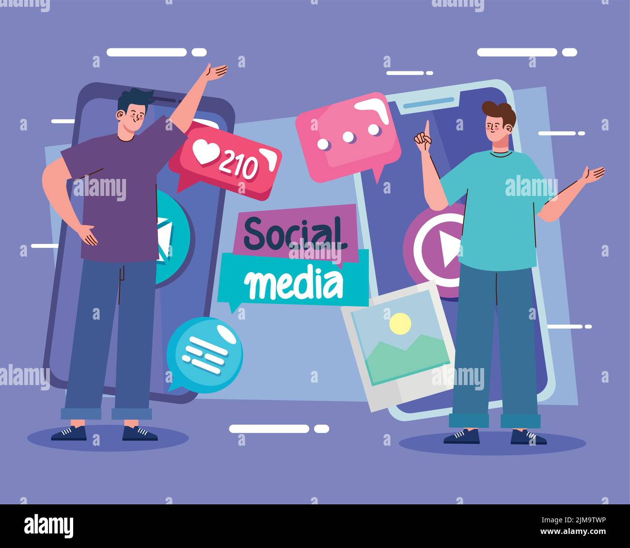 Follow the boys Stock Vector Images - Alamy