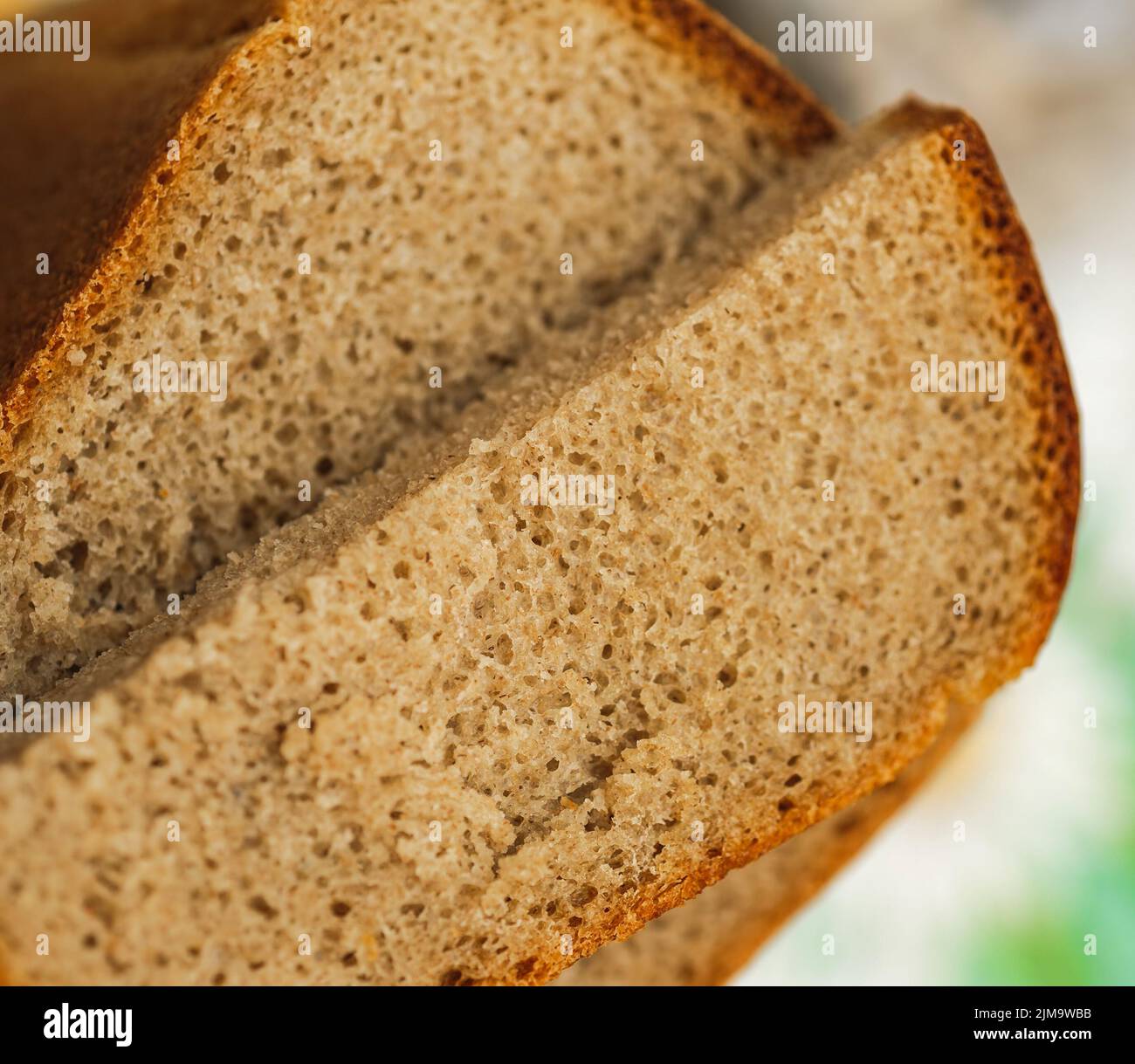 Loaf bread brown sliced hi-res stock photography and images - Alamy