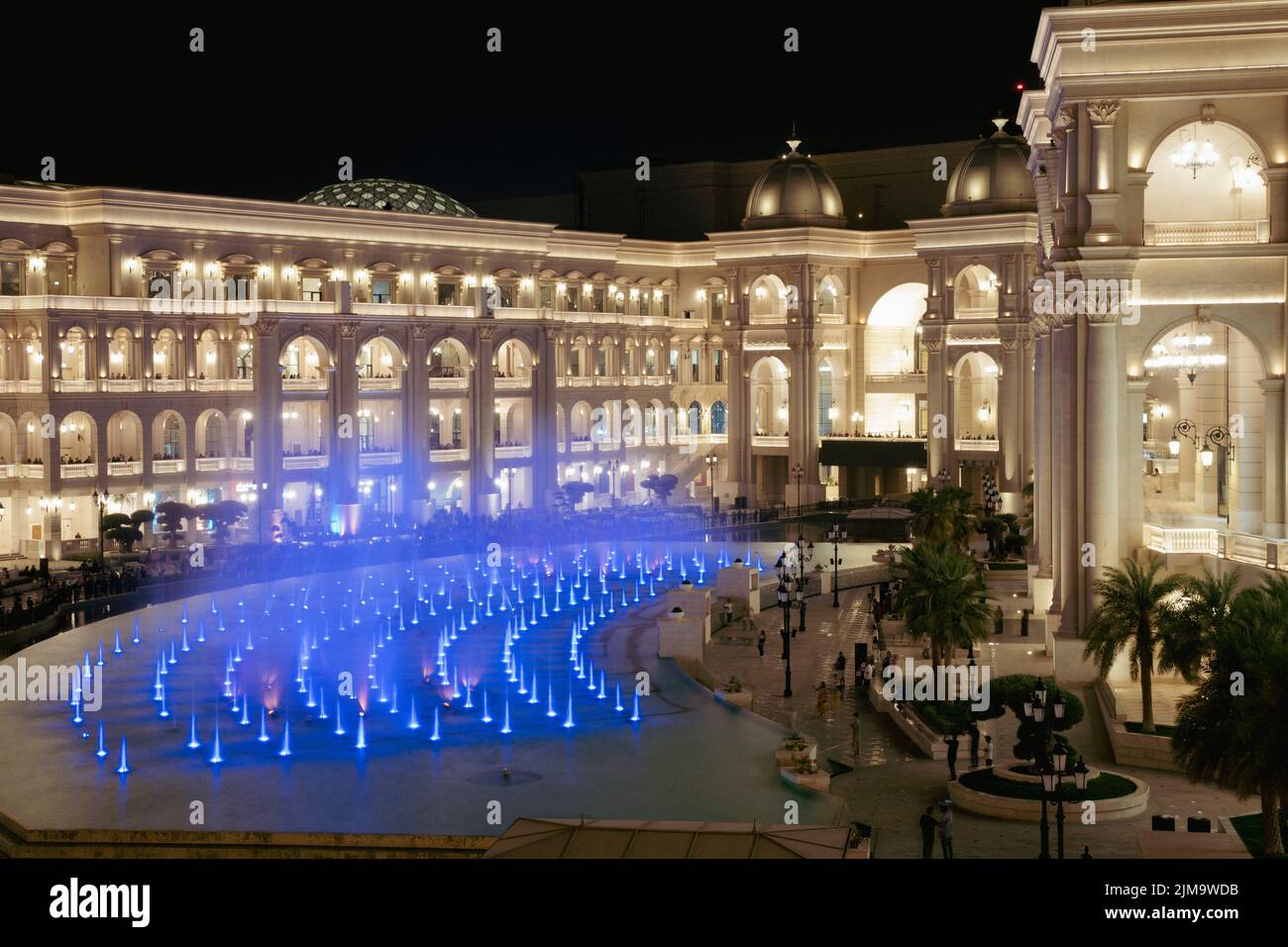 Lusail, Qatar -July 07,2022 : The newly opened luxurious Place Vendome ...