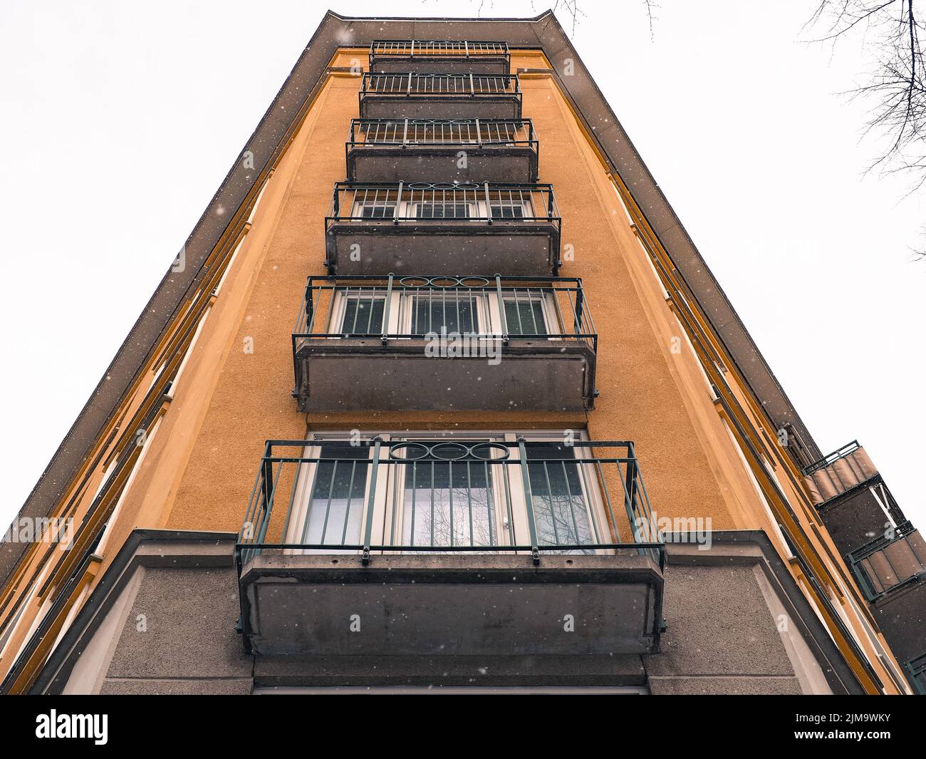 Stockholm windows balconies hi-res stock photography and images - Alamy