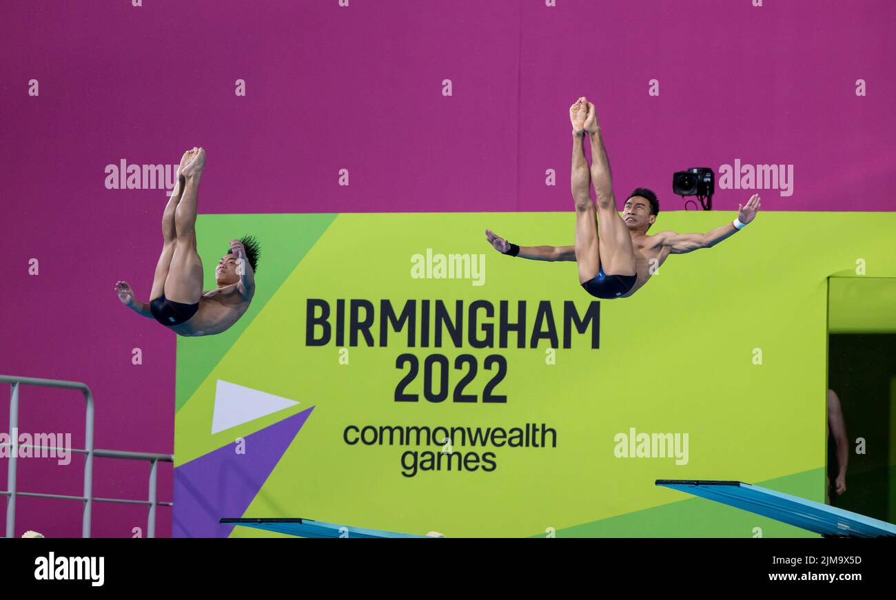 Birmingham, UK. 5th Aug 2022. Sandwell Aquatics Centre, Birmingham ...