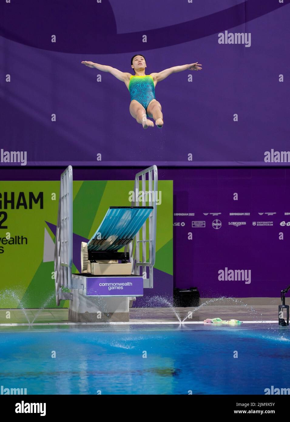 Birmingham, UK. 5th Aug 2022. Sandwell Aquatics Centre, Birmingham ...