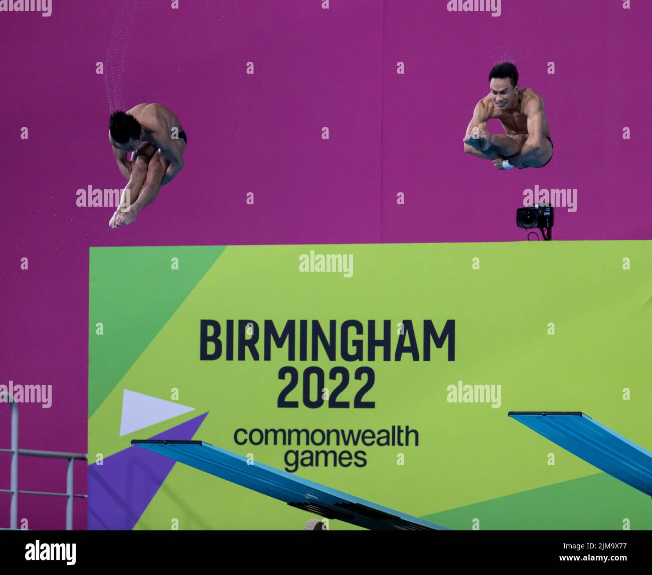 Birmingham, UK. 5th Aug 2022. Sandwell Aquatics Centre, Birmingham ...