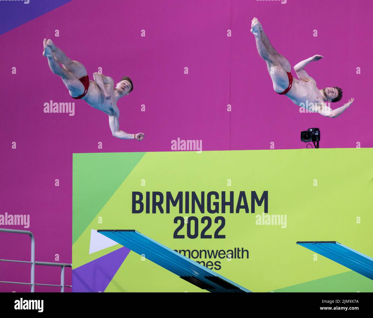 Birmingham, UK. 5th Aug 2022. Sandwell Aquatics Centre, Birmingham ...