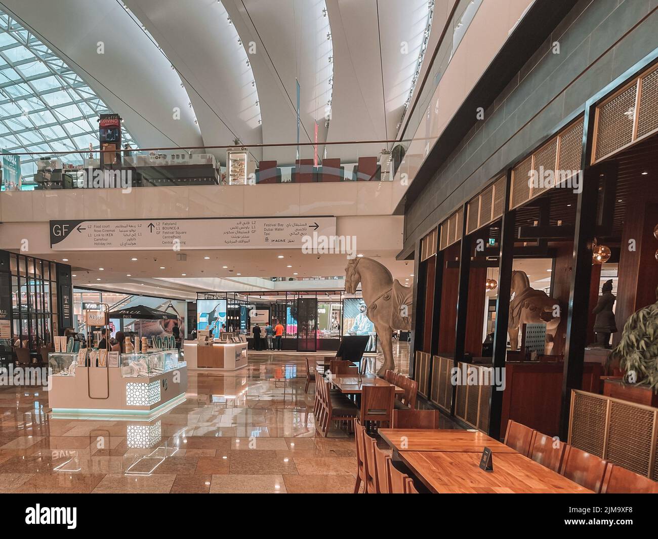 Shopping Mall interior design | Dubai festival city mall, an iconic ...