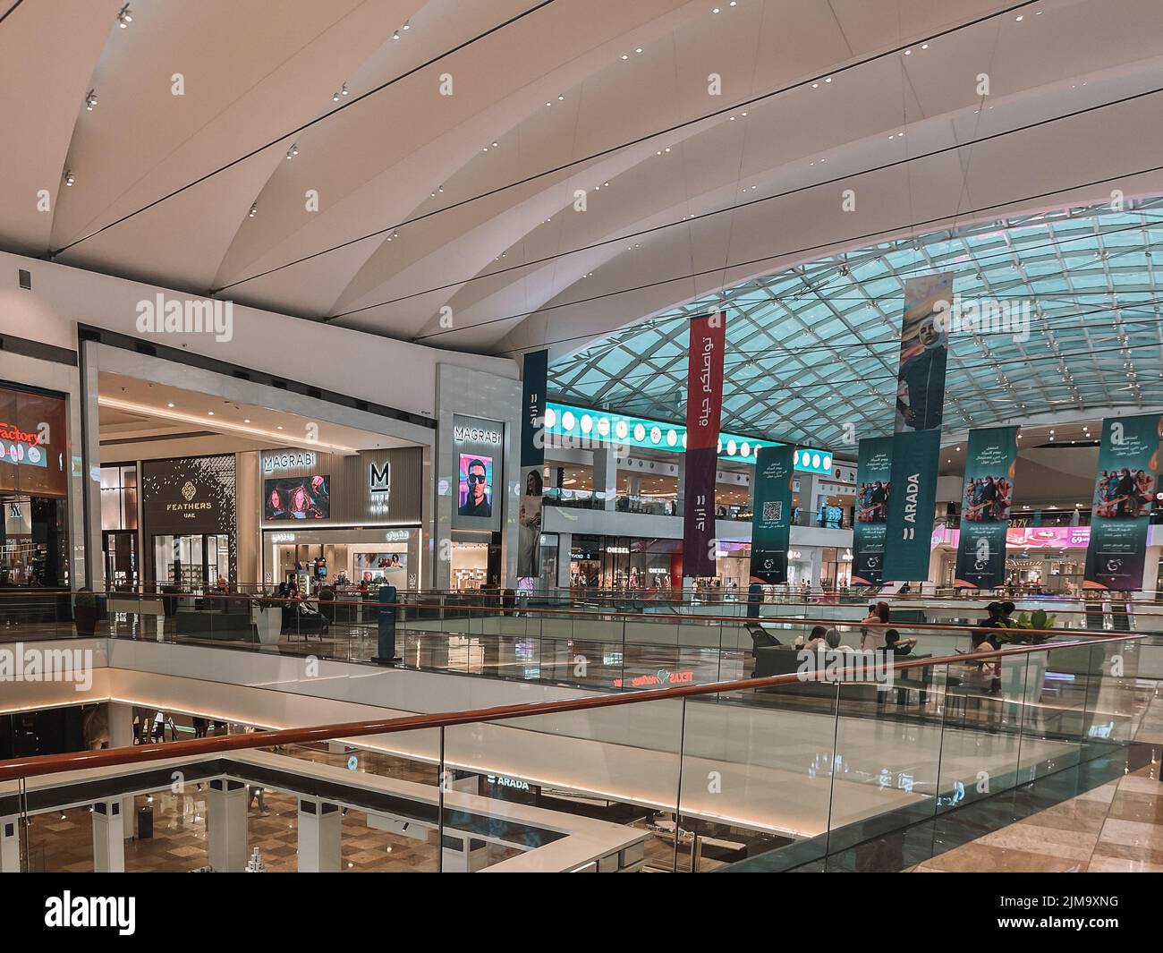 Shopping Mall interior design | Dubai festival city mall, an iconic ...