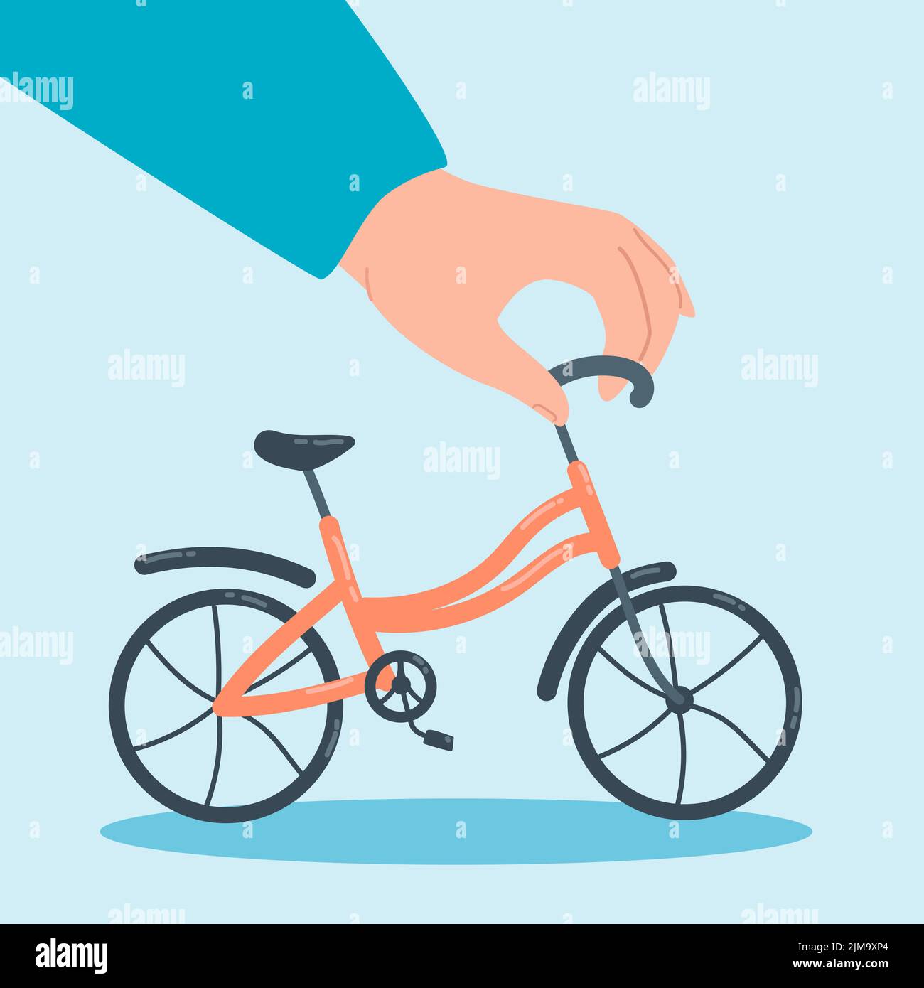 Huge bicycle Stock Vector Images - Alamy
