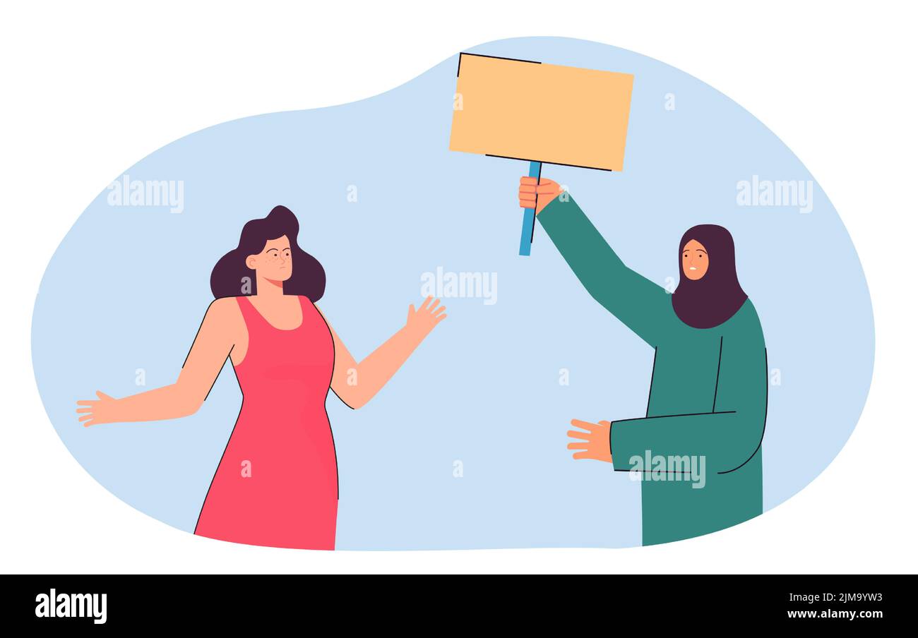 Religious protest Stock Vector Images - Alamy