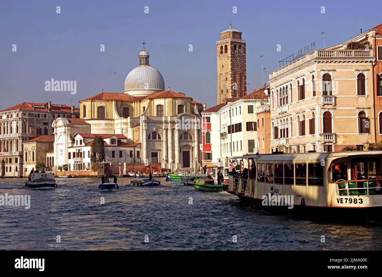 San Geremia church at Canal Grande, Venice Stock Photo - Alamy