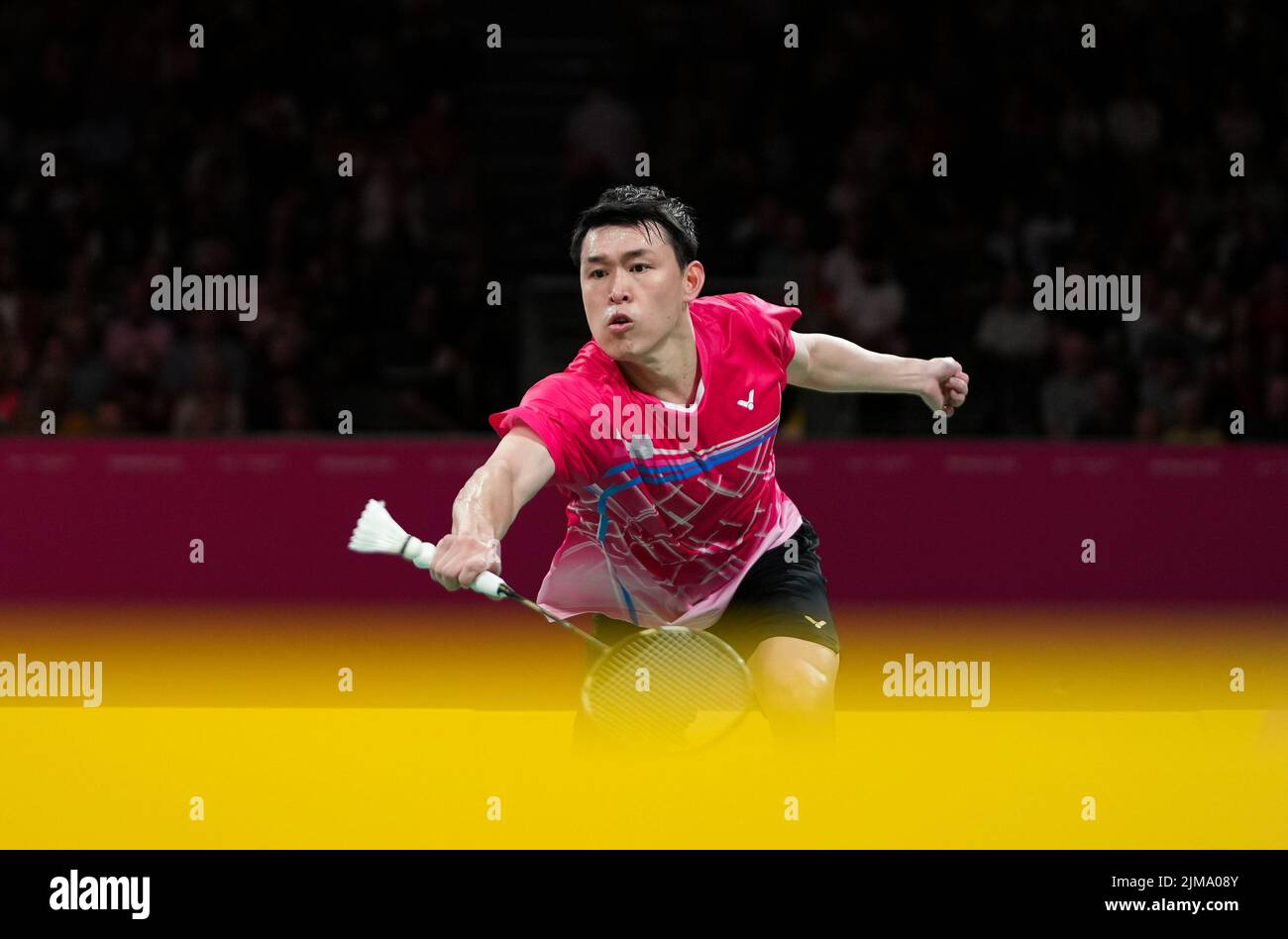 Malaysia's Kian Meng Tan in action against Australia's Gronya ...