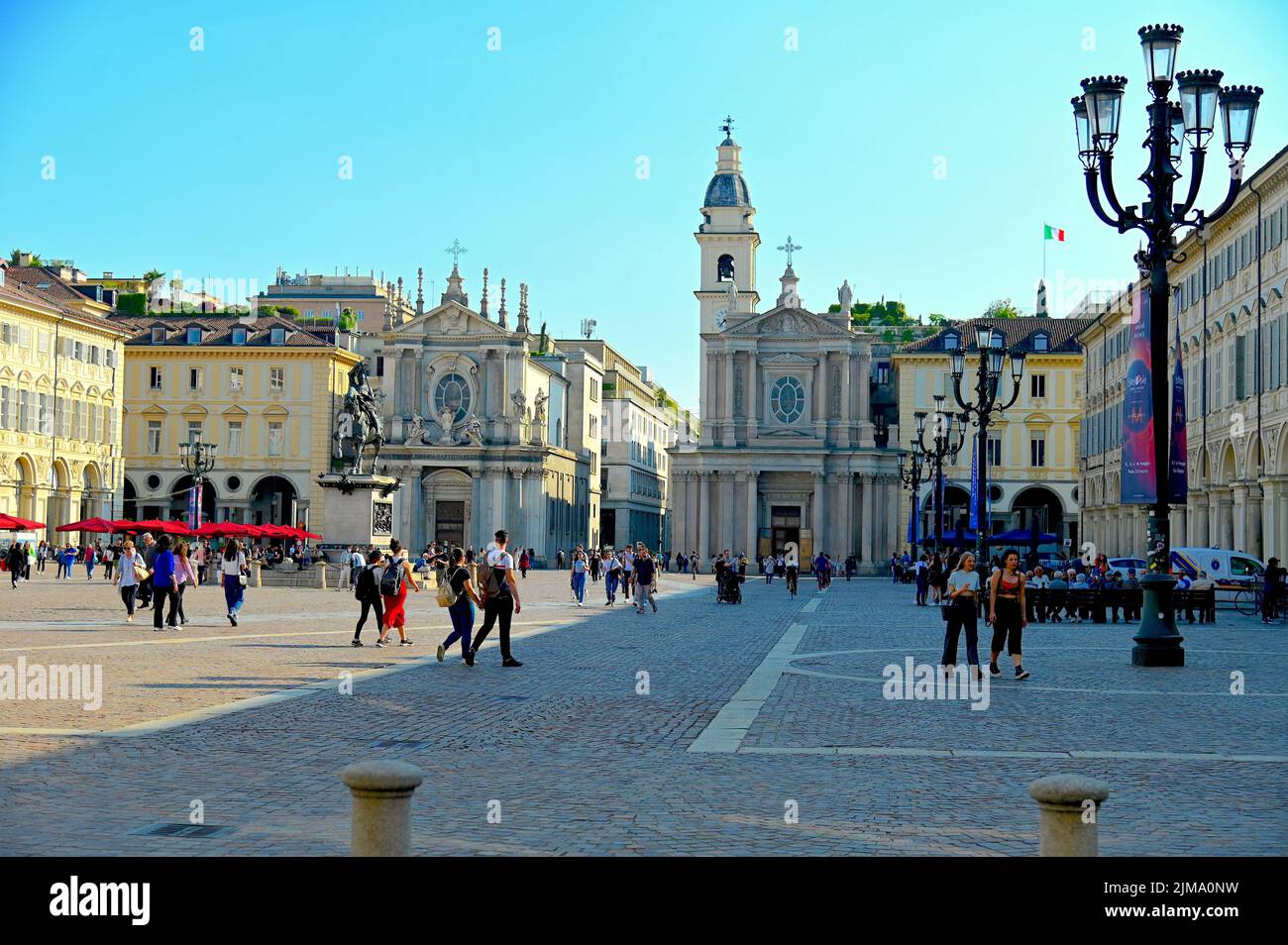 Turin famous square hi-res stock photography and images - Alamy