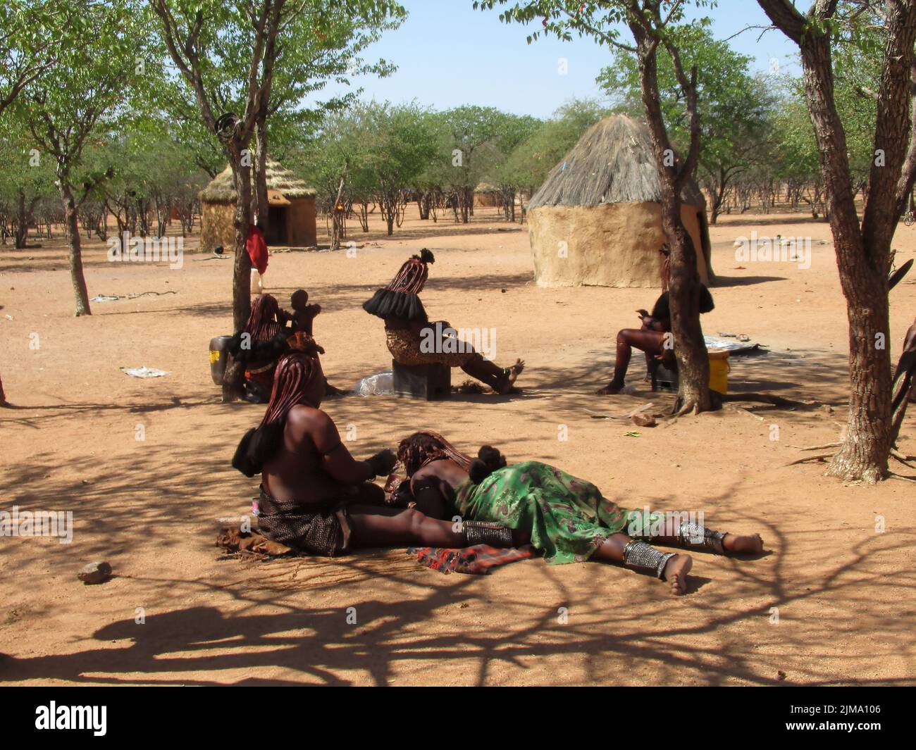 The Himba are an indigenous people with an estimated population of ...