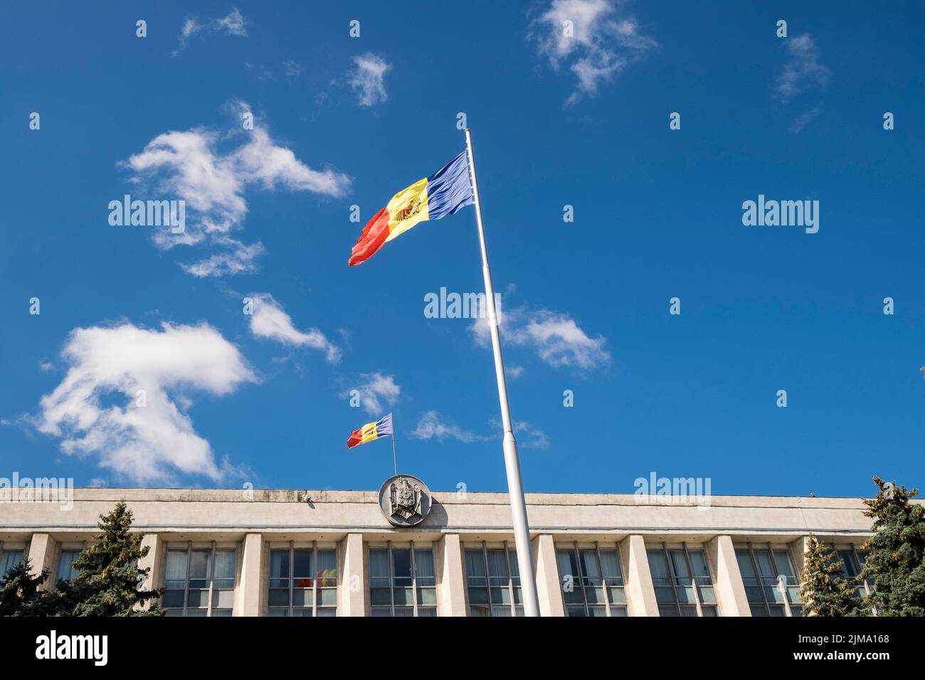 Moldova, Chisinau, Government building Stock Photo - Alamy