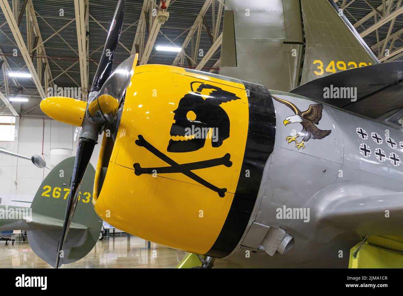 A P-47 Thunderbolt fighter plane of World War II Stock Photo - Alamy