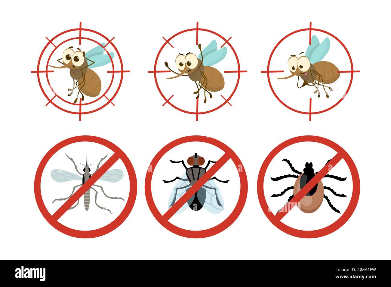 Signal flies Stock Vector Images - Alamy