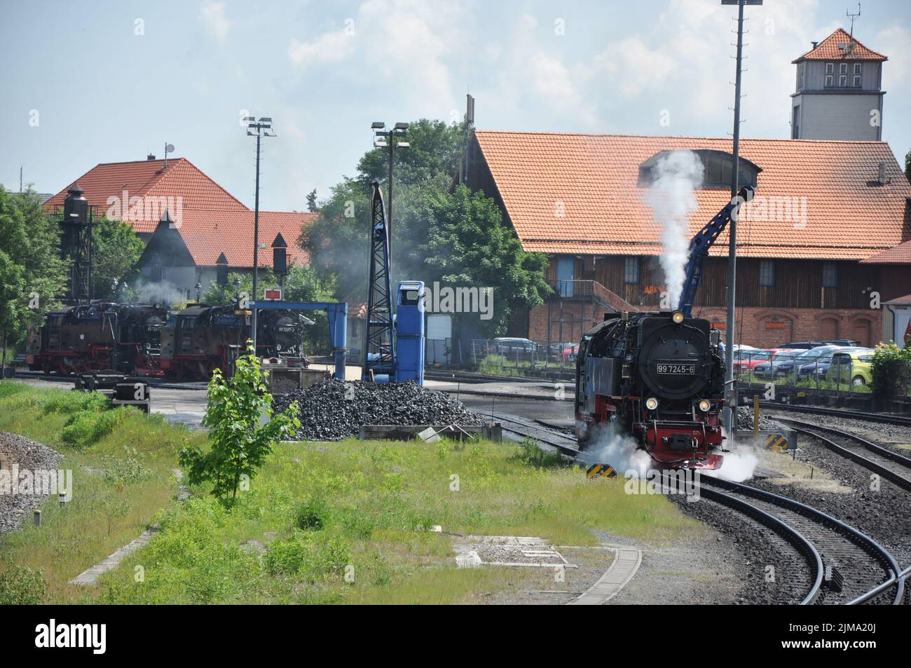 Harz wernigerode railway hi-res stock photography and images - Alamy