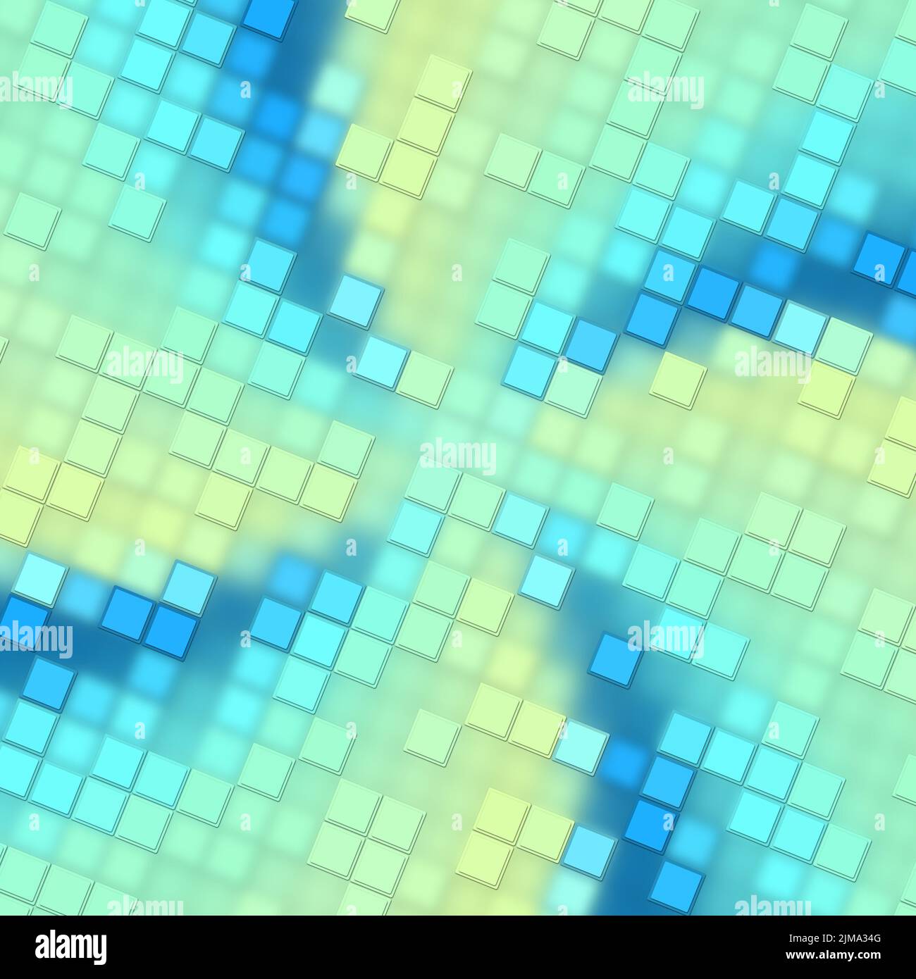 abstract multicolored low poly mosaic Square Tiles style background ...