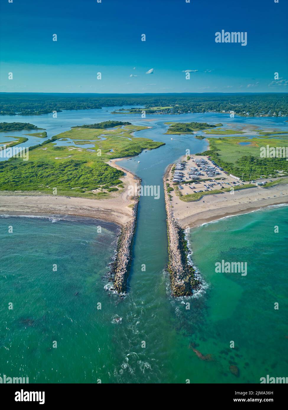 Charlestown rhode island beach hi-res stock photography and images - Alamy