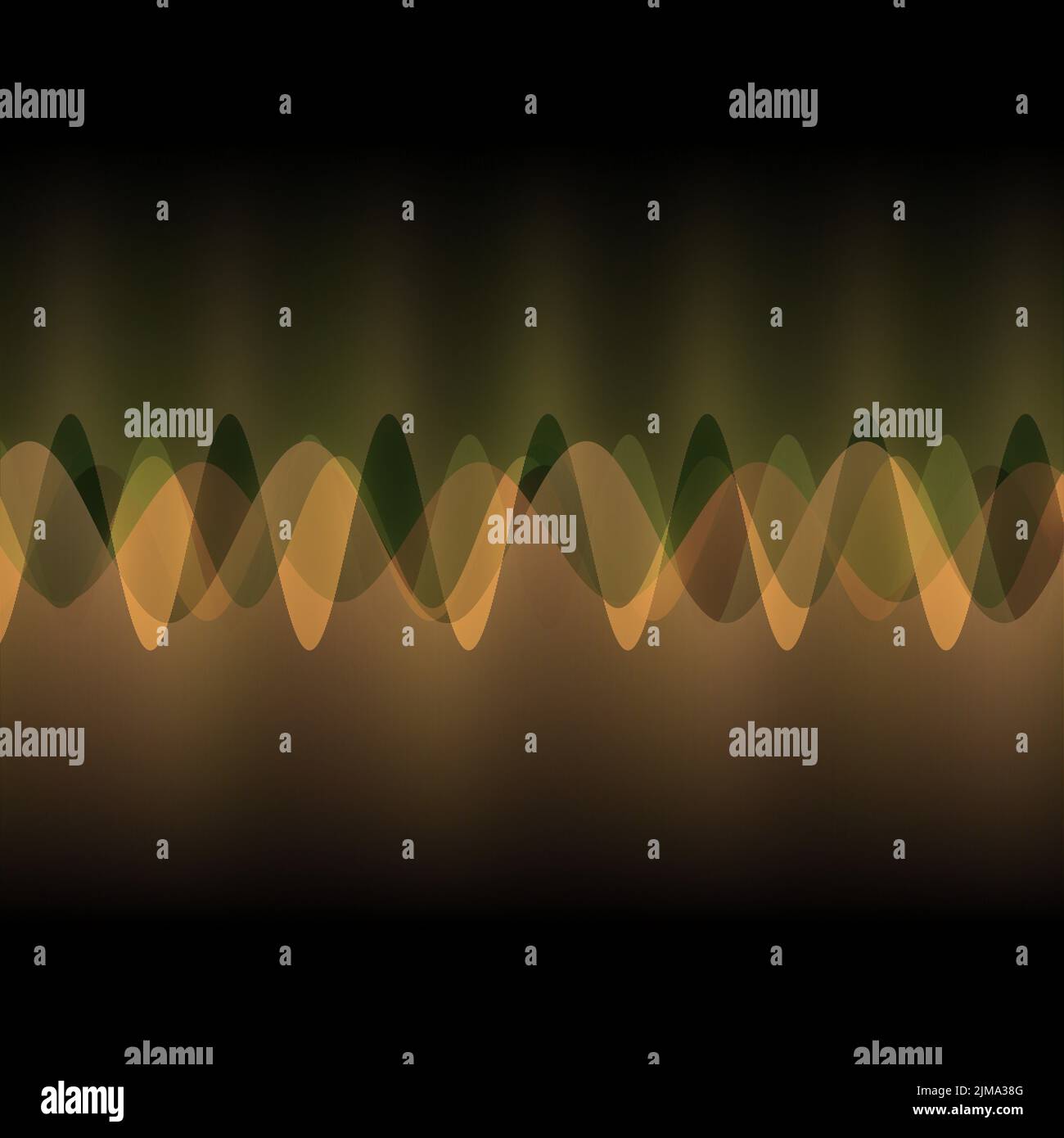 Illustration of multiple waves oscillating or overlapping by many small ...