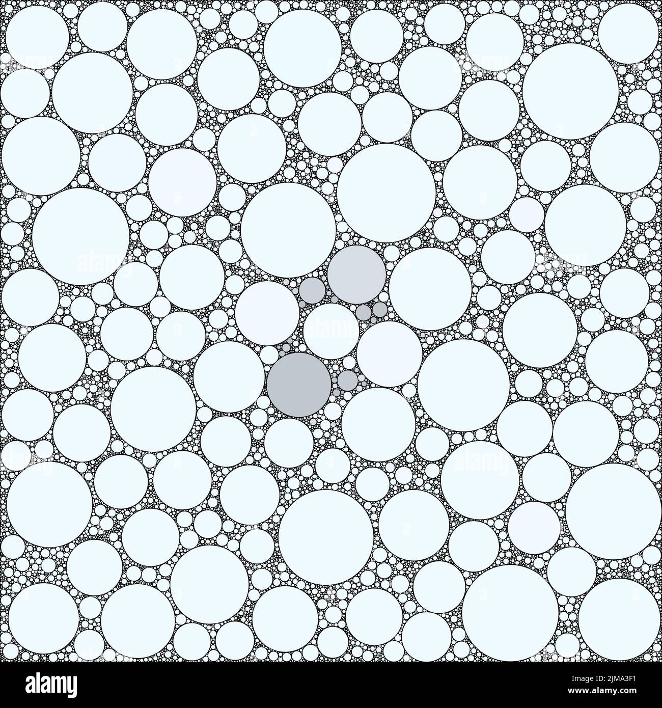 Abstract decorative color Circles of different sizes and colors are ...