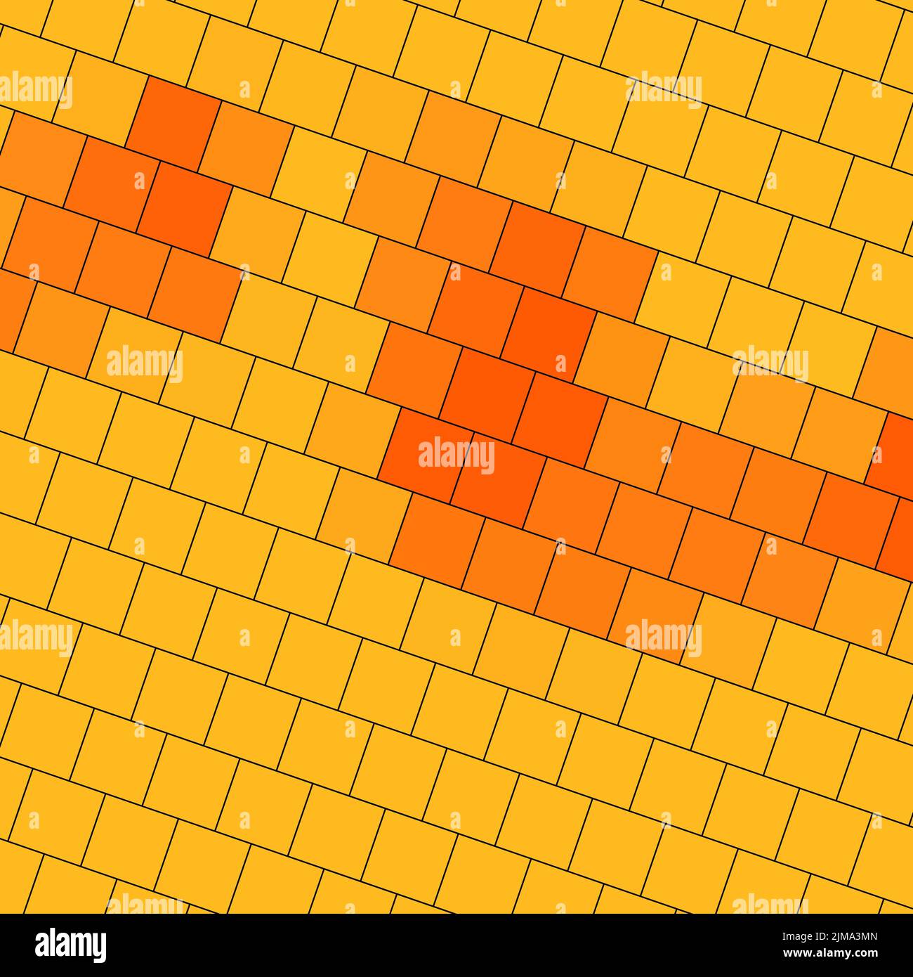 abstract squared Colorful palette brick wall texture background with ...