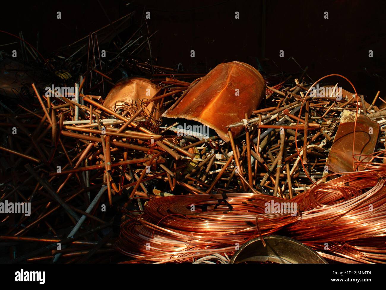 Copper materials hi-res stock photography and images - Alamy