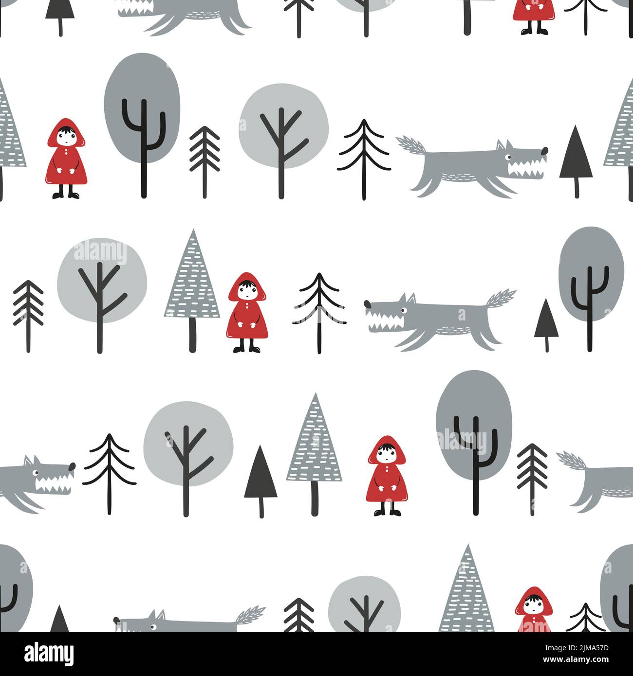 Fairy tale pattern Stock Vector Images - Alamy