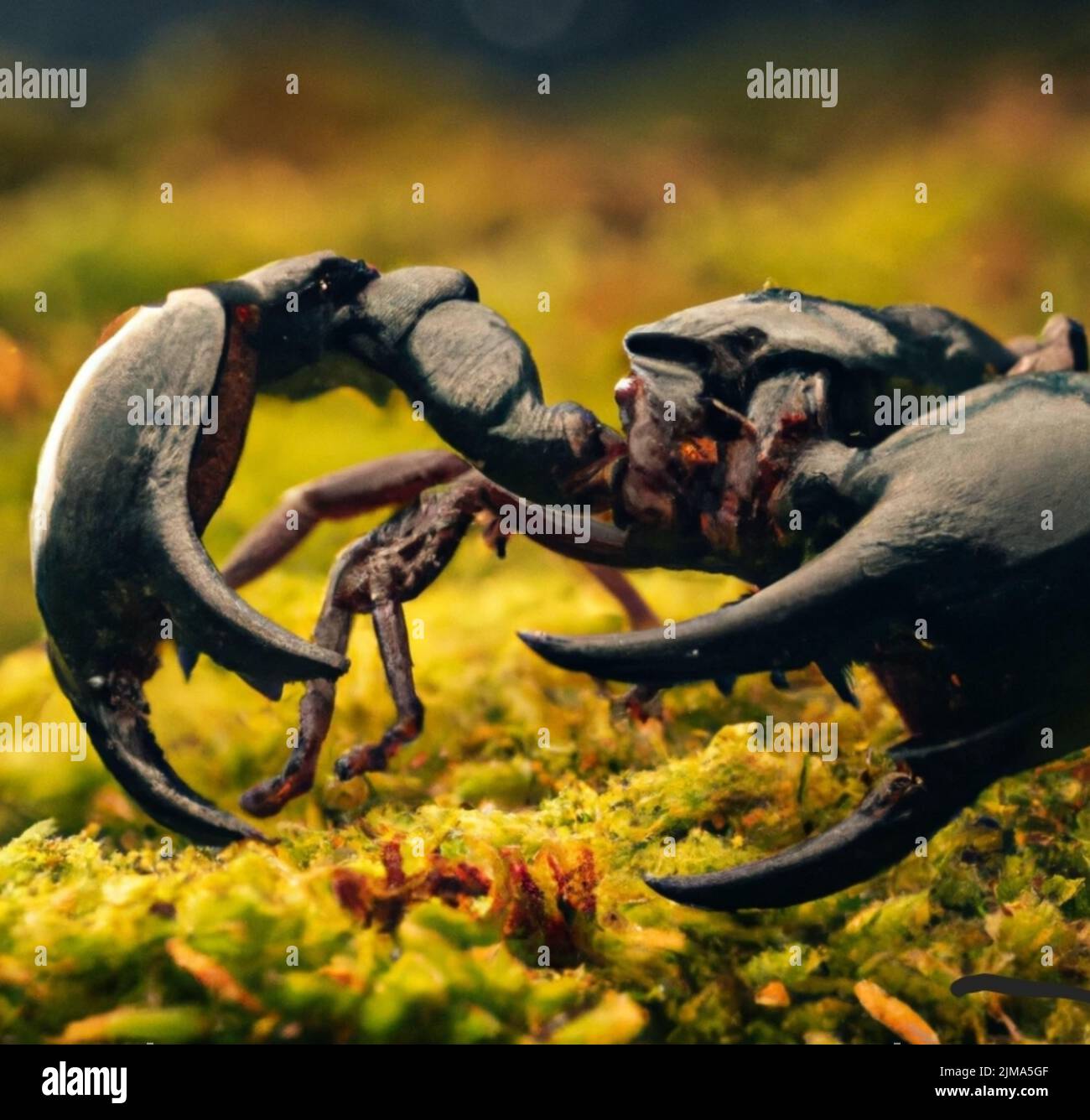A macro shot of a Scorpion Stock Photo - Alamy