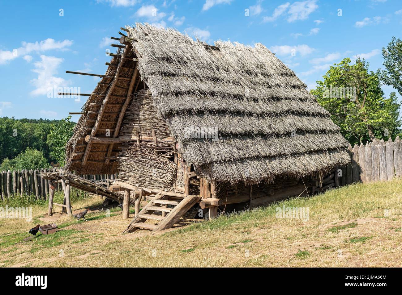 Archeoskanzen Modra, open-air museum of Great Moravian settlement ...