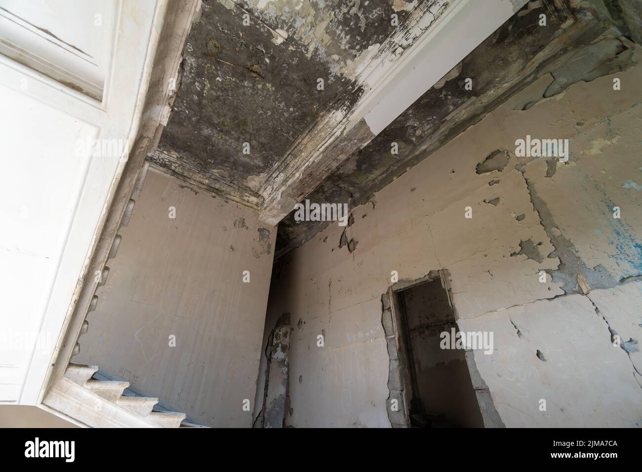 Details of an abandoned Soviet sanatorium in Tskaltubo, Georgia ...