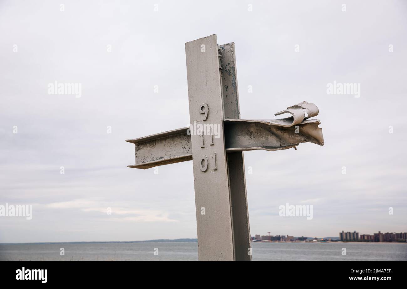 New York, USA. 29th Apr, 2016. Breezy Point 9/11 Memorial, Queens, NY ...