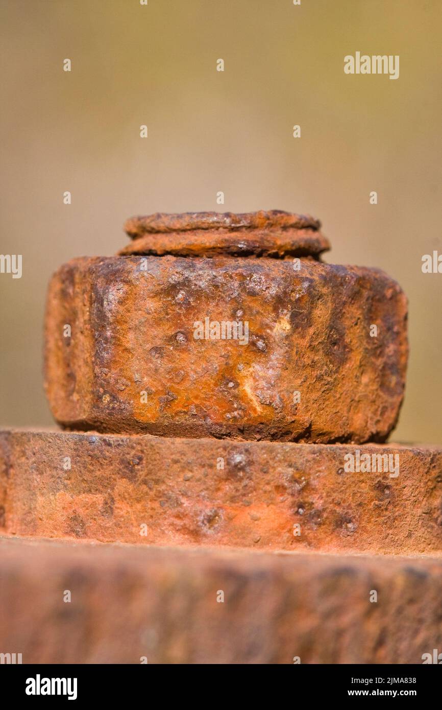 Deep rust on screw Stock Photo - Alamy