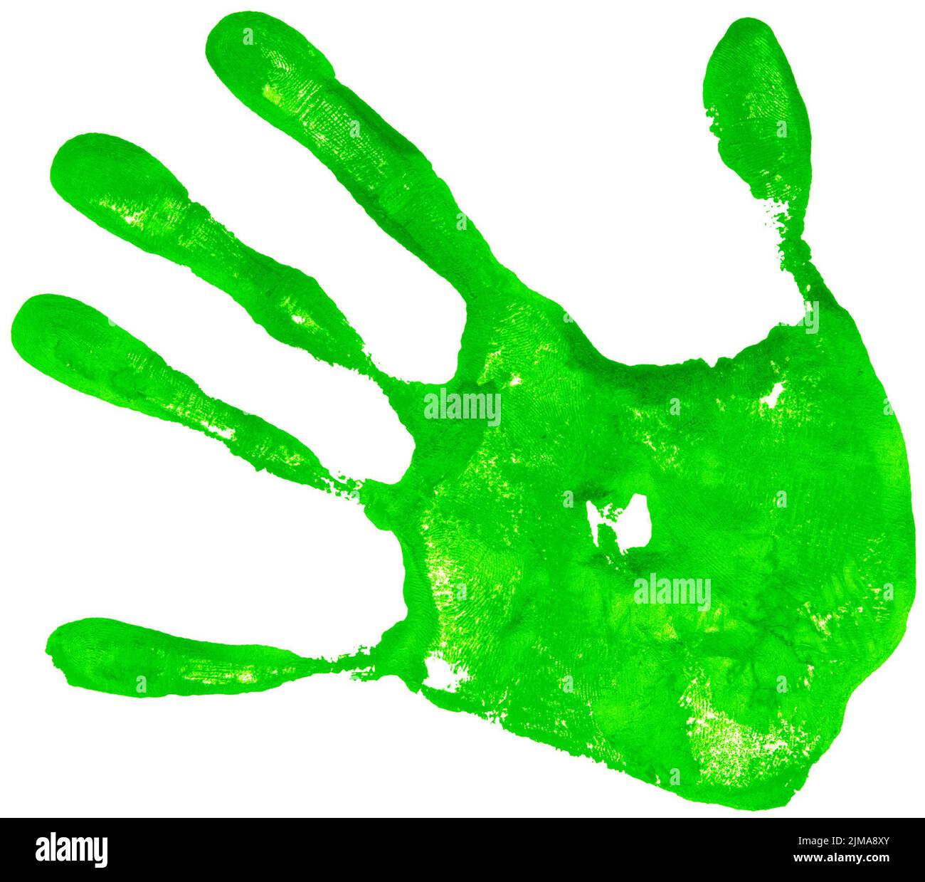 Digital handprint Cut Out Stock Images & Pictures - Alamy