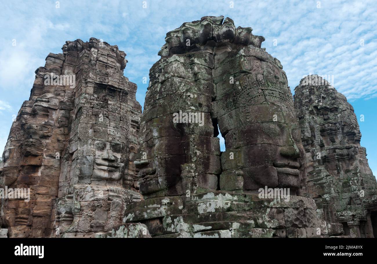 Tower of Faces Stock Photo - Alamy