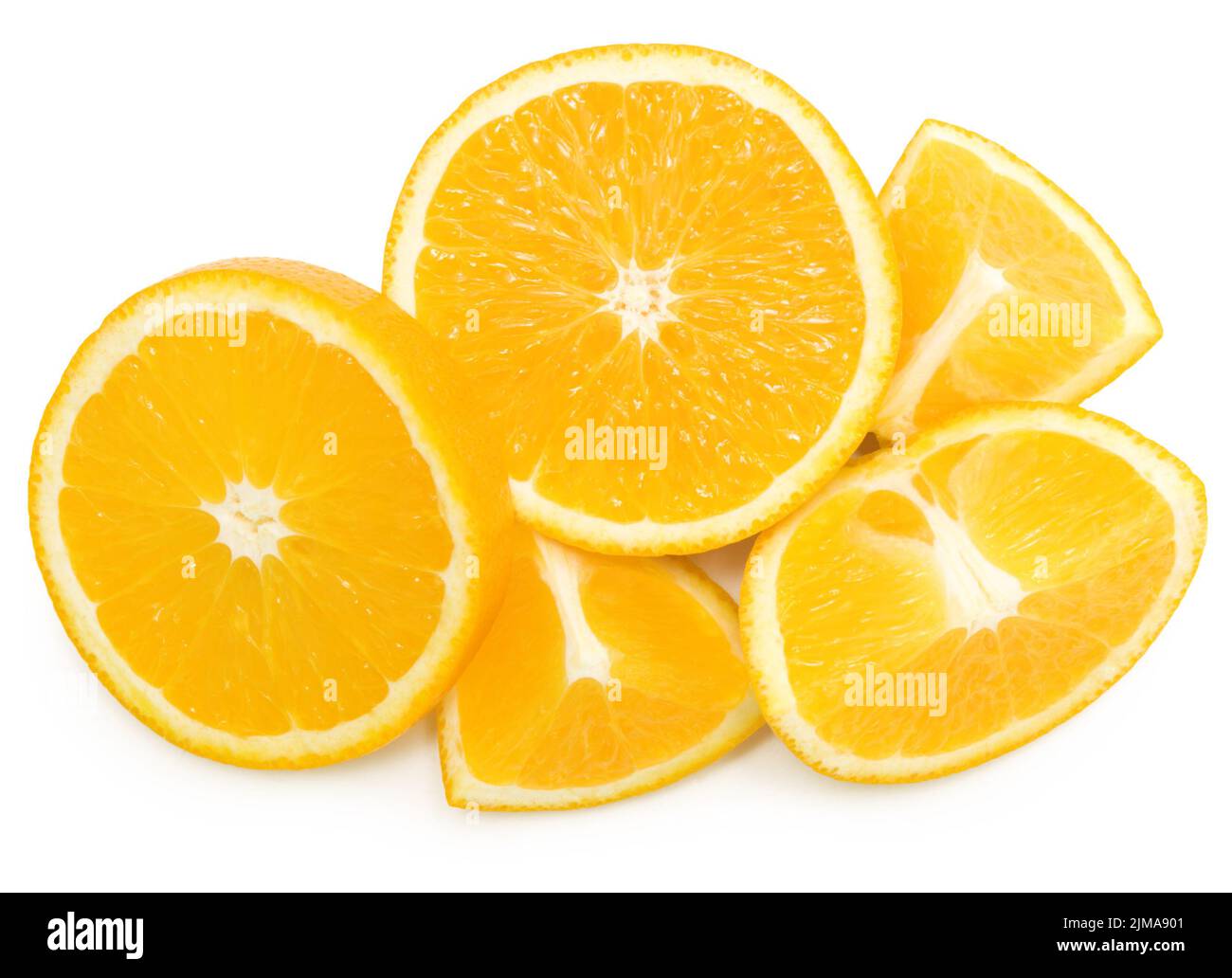 Food card on orange Cut Out Stock Images & Pictures - Alamy