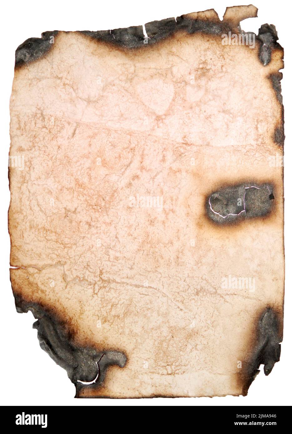 Burning sheet blank white paper hi-res stock photography and images - Alamy