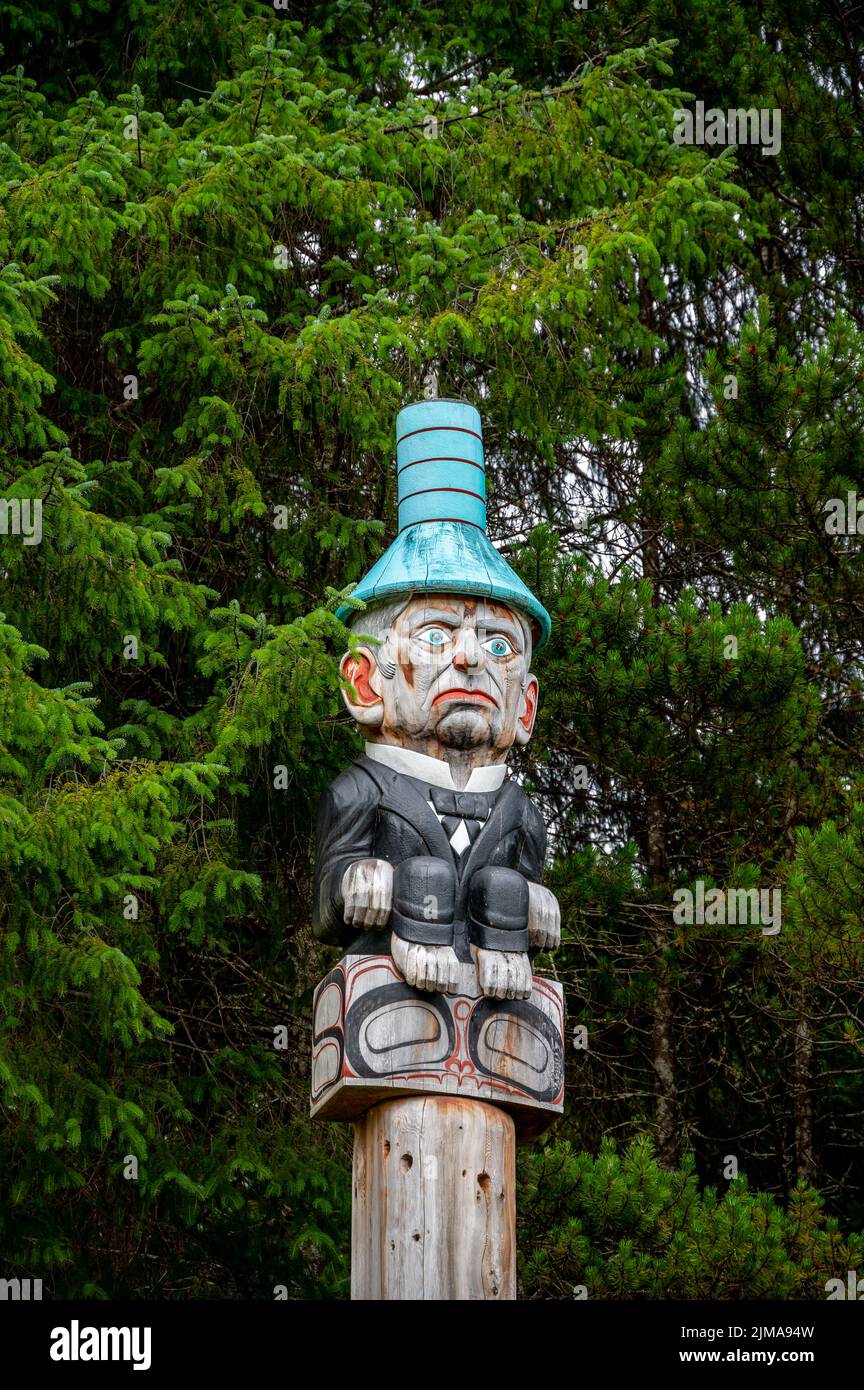 Totem pole of shame hi-res stock photography and images - Alamy