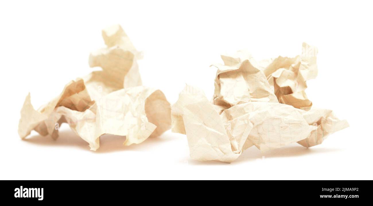 Old crumpled paper Stock Photo - Alamy