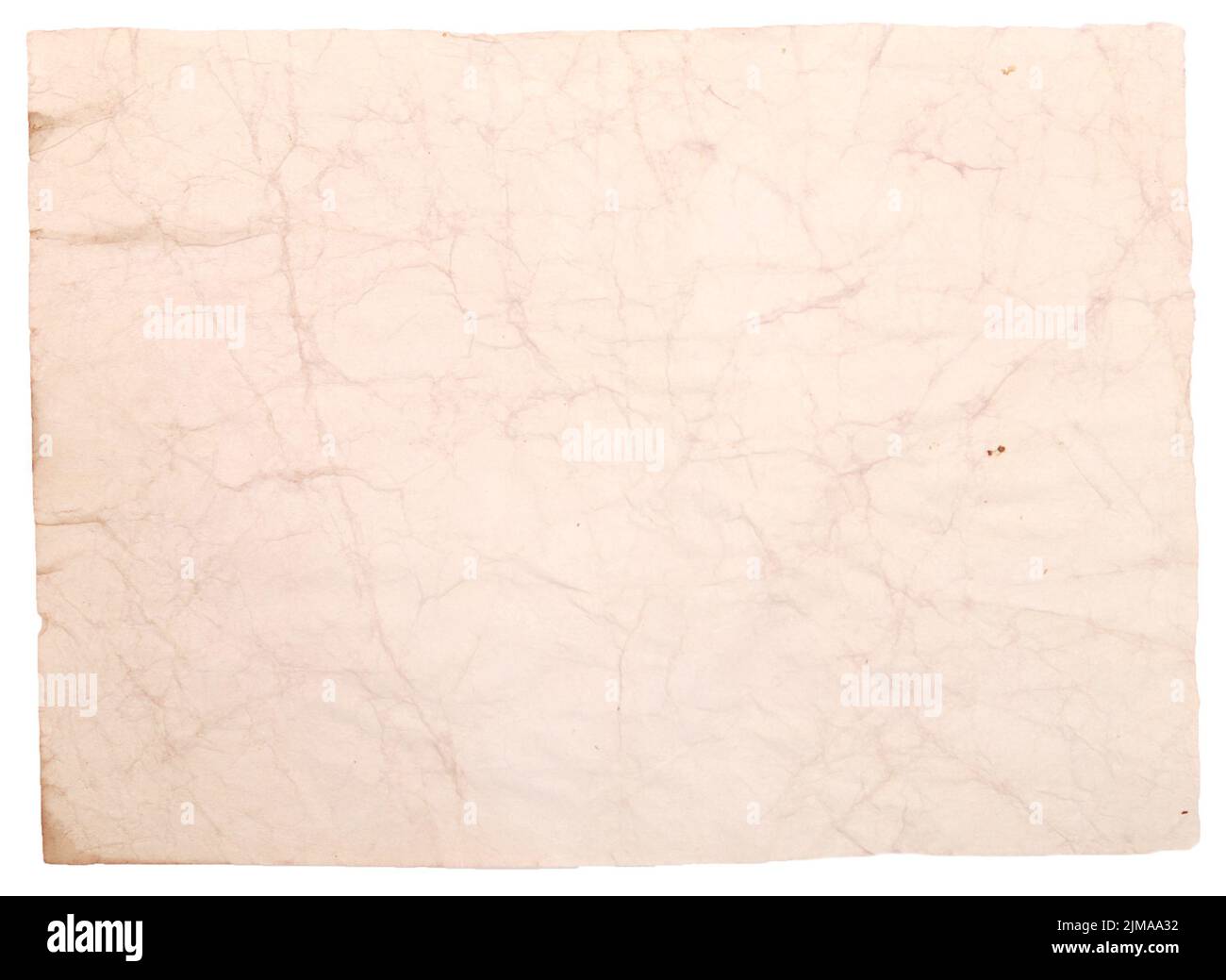 Old wrinkled paper surface Cut Out Stock Images & Pictures - Alamy