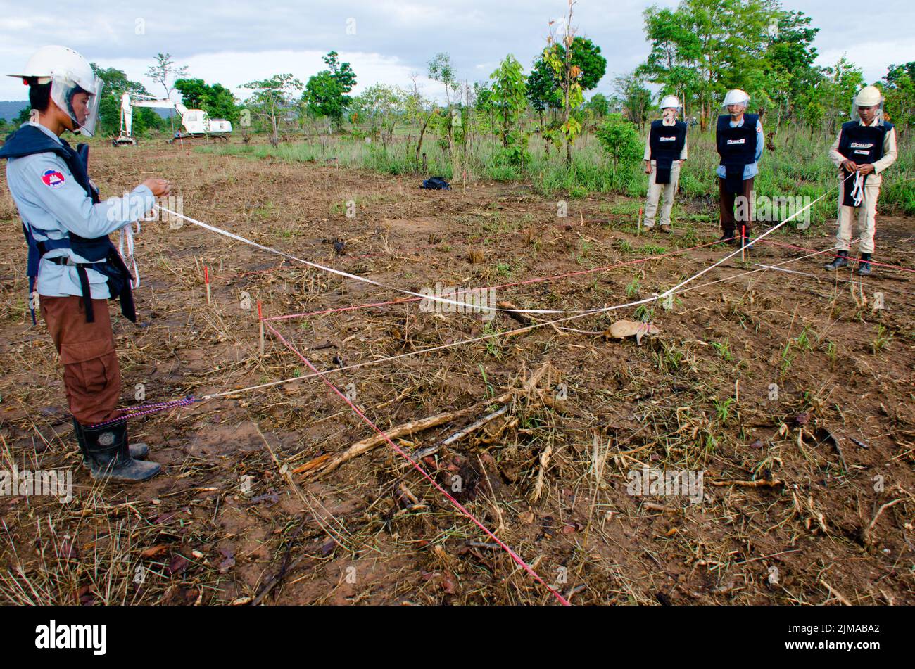 Mine sniffing rats in deployment in Cambodia Stock Photo - Alamy