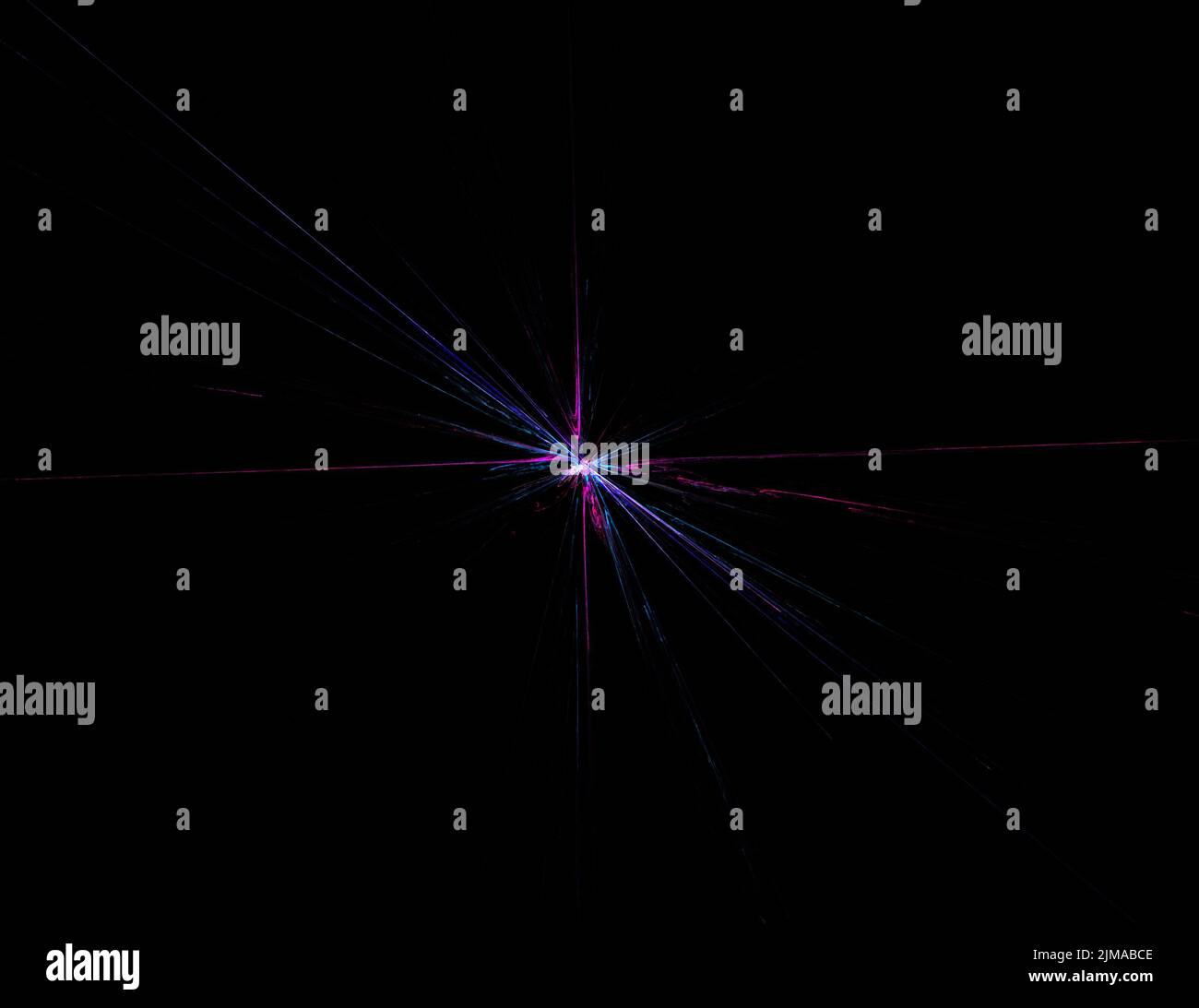 Fractal illustration of magenta star Stock Photo - Alamy