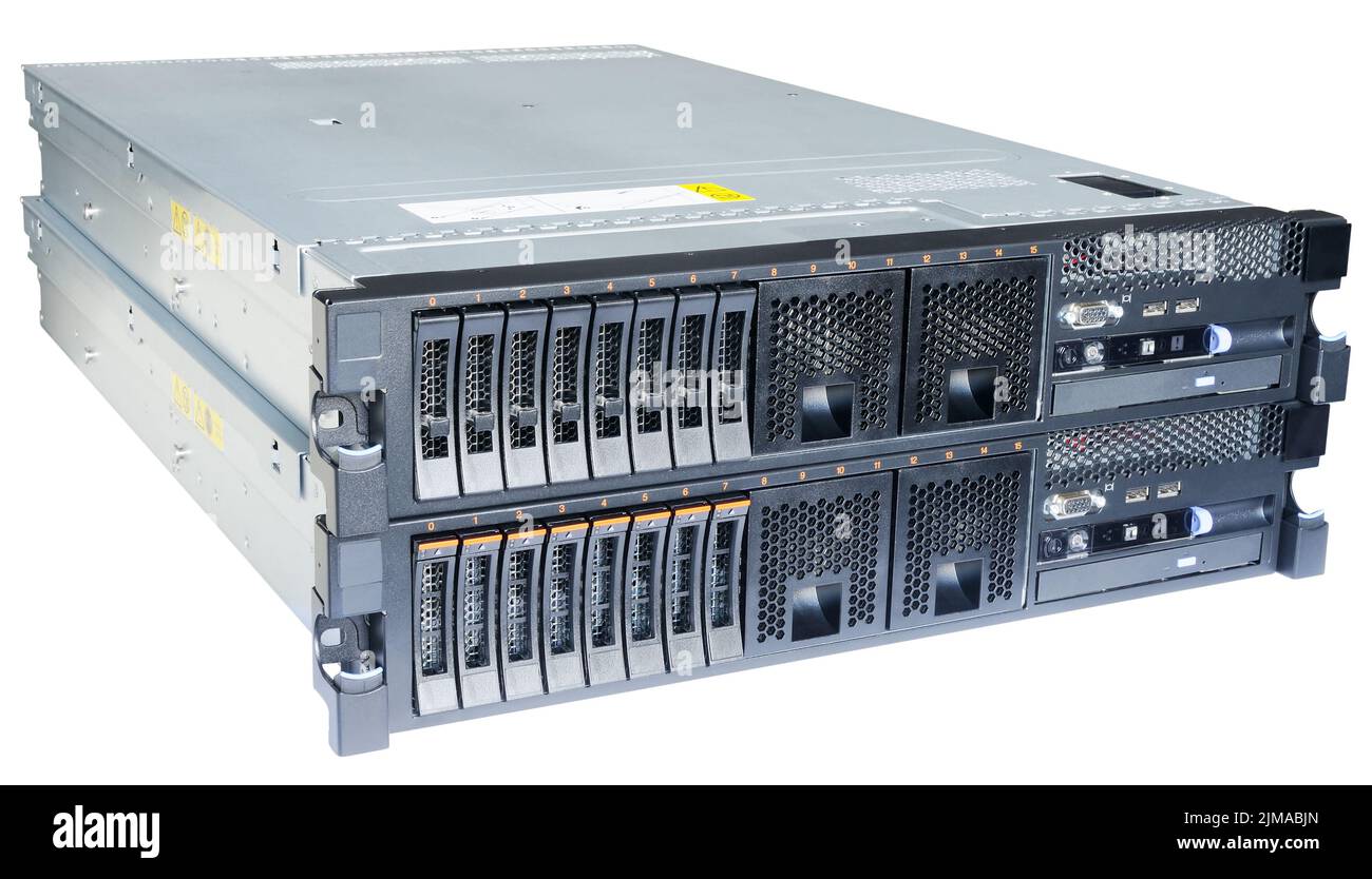 Rack mount servers hi-res stock photography and images - Alamy