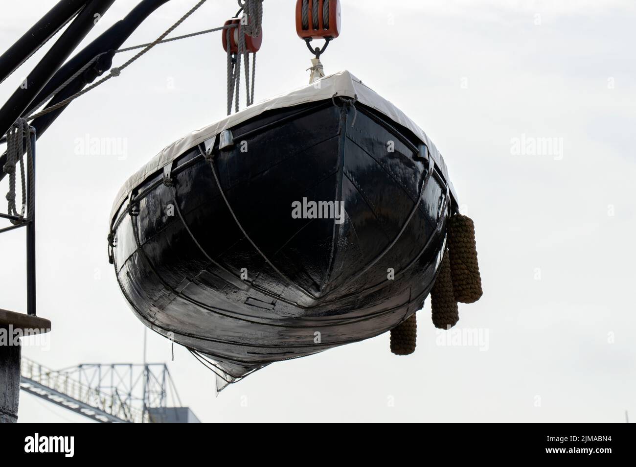 Life Boat At The Schorpioen Ship At Den Helder The Netherlands 23-9 ...