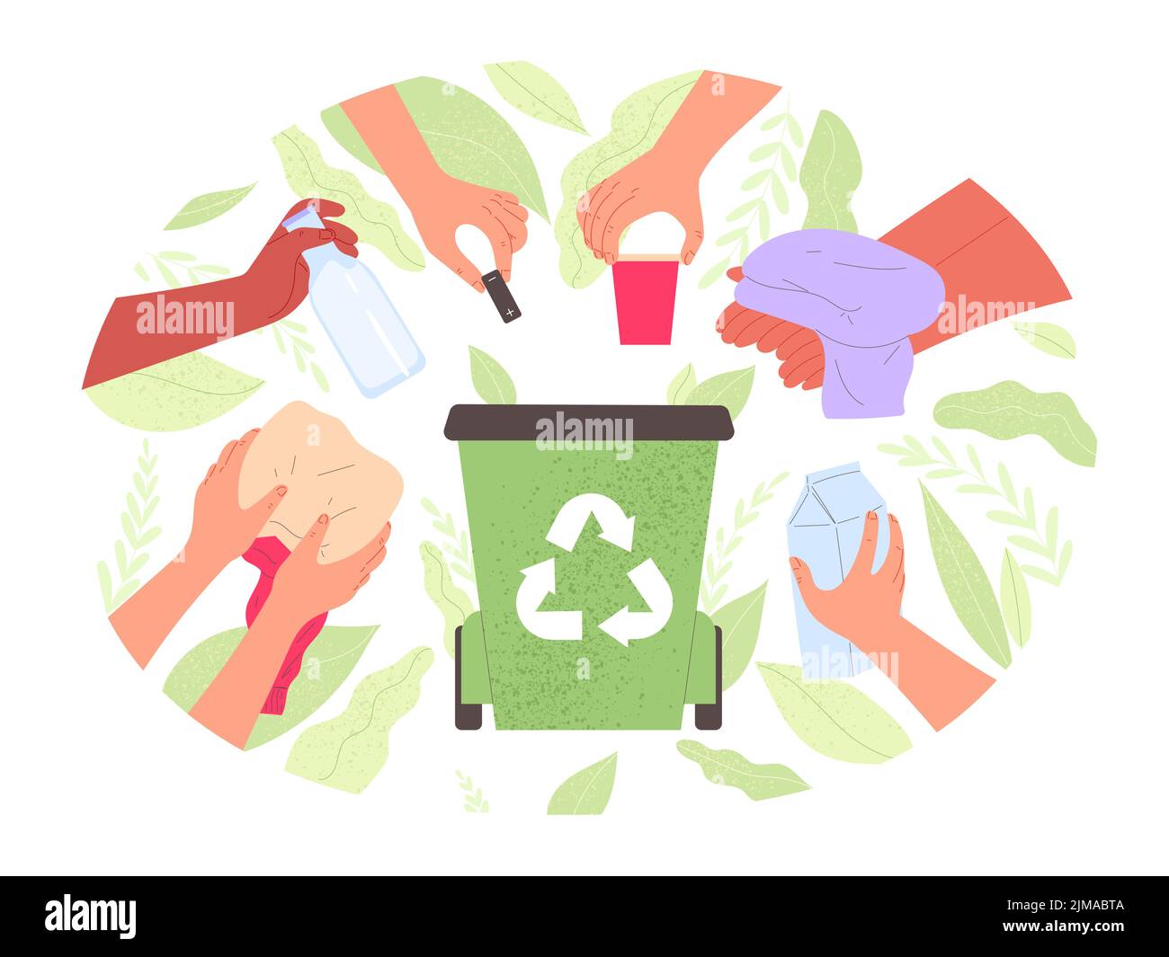 Clothing recycling bin Cut Out Stock Images & Pictures - Alamy