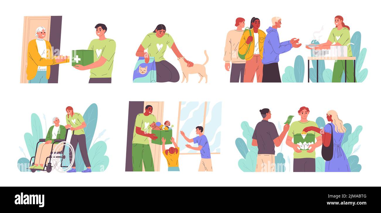 We need volunteers Stock Vector Images - Alamy